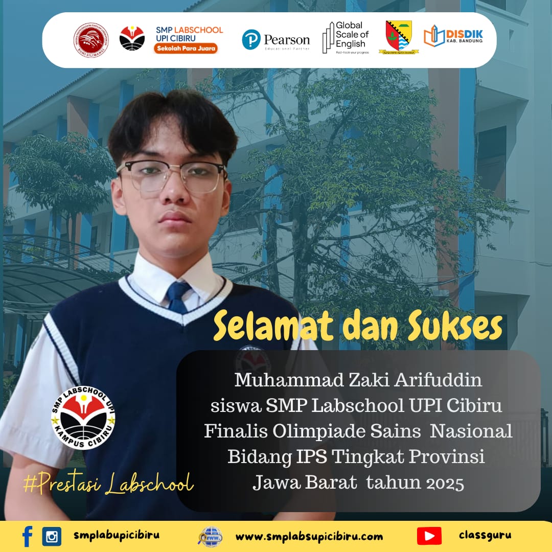 Alhamdulillah, Prestasi Membanggakan Siswa SMP Labschool UPI Cibiru ...